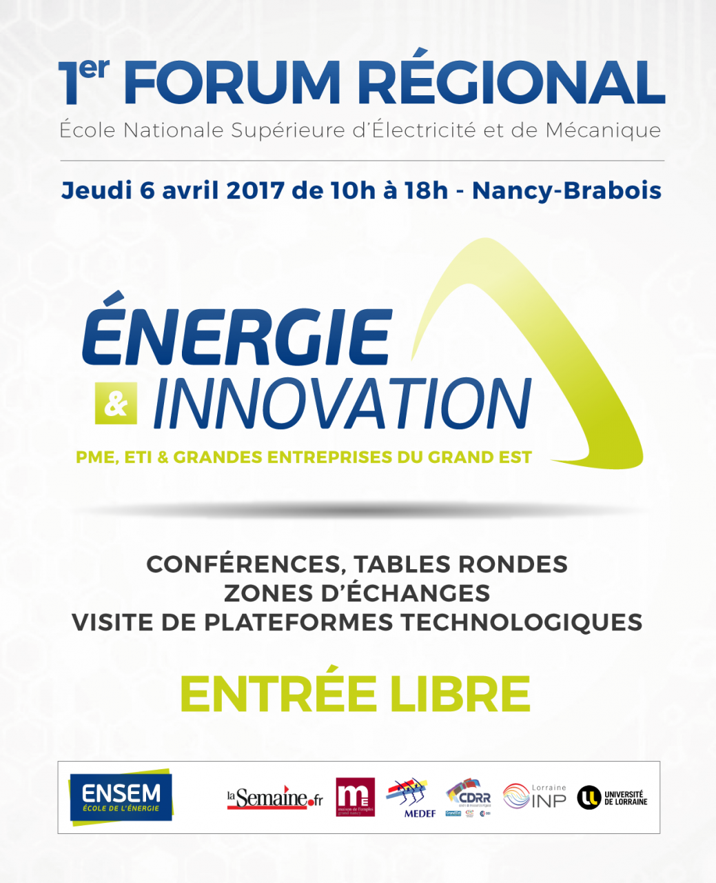 Forum Régional Energie & Innovation 2017 ENSEM Nancy - CitizenCam TV